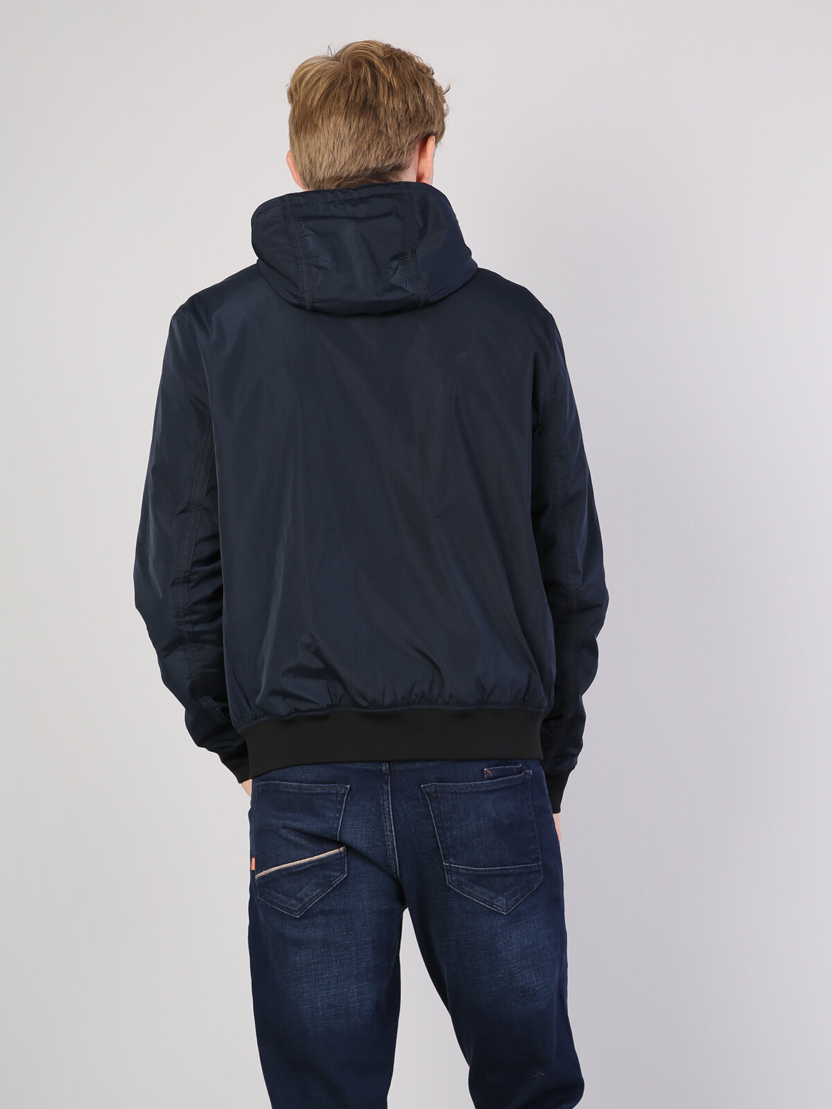 Colins - Navy Men Jackets